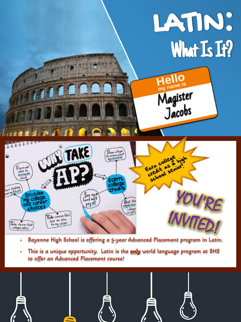 Latin 1 Zero Period Presentation | PDF | Human Communication | Linguistics