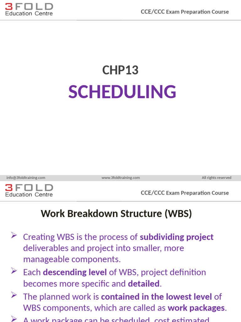 05 Scheduling | PDF | Project Management
