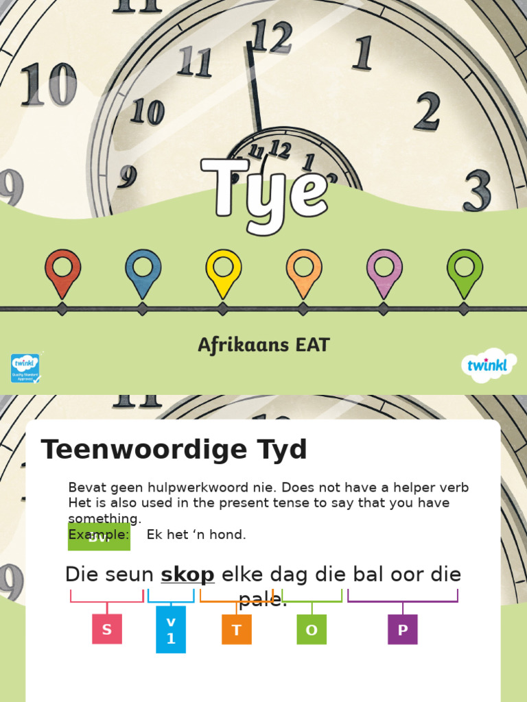 Tye in Afrikaans Powerpoint | PDF
