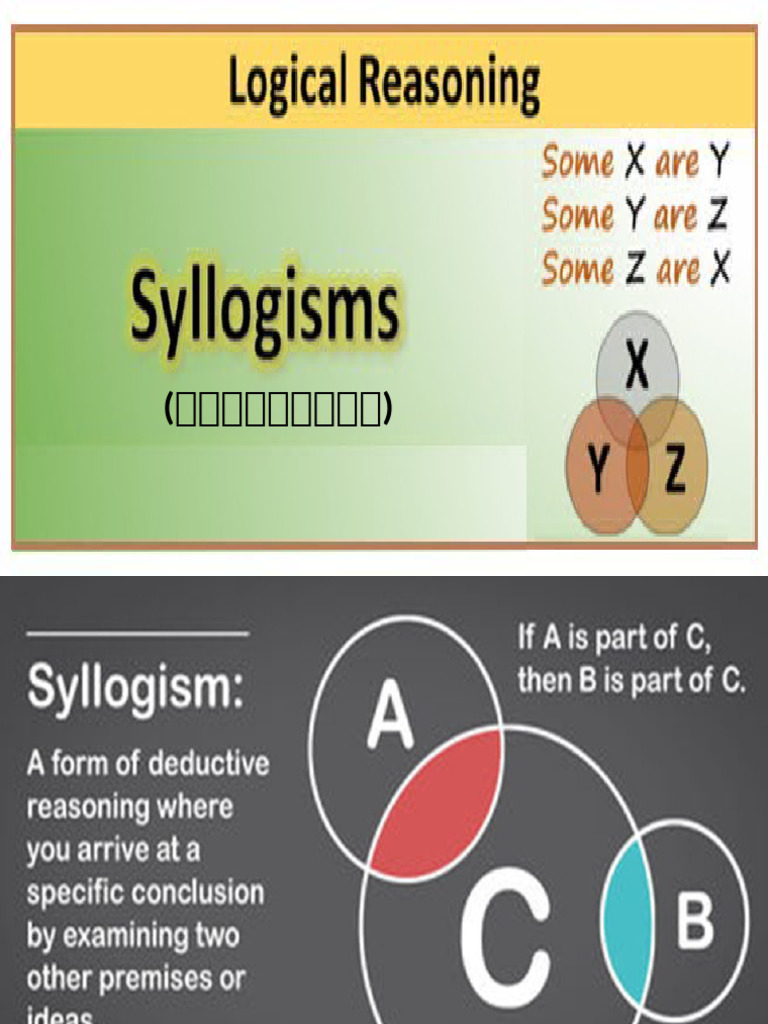 Syllogism(e+p) | PDF