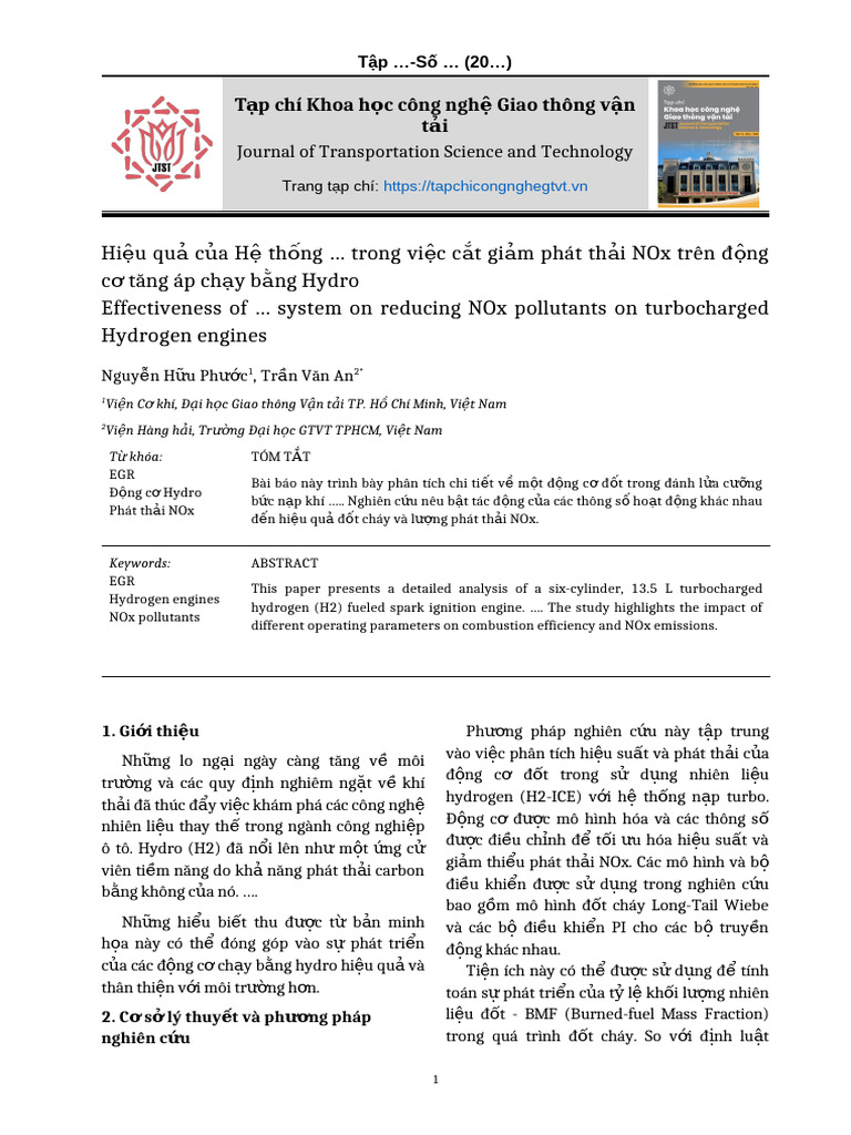 Phuoc JTST Manuscript | PDF