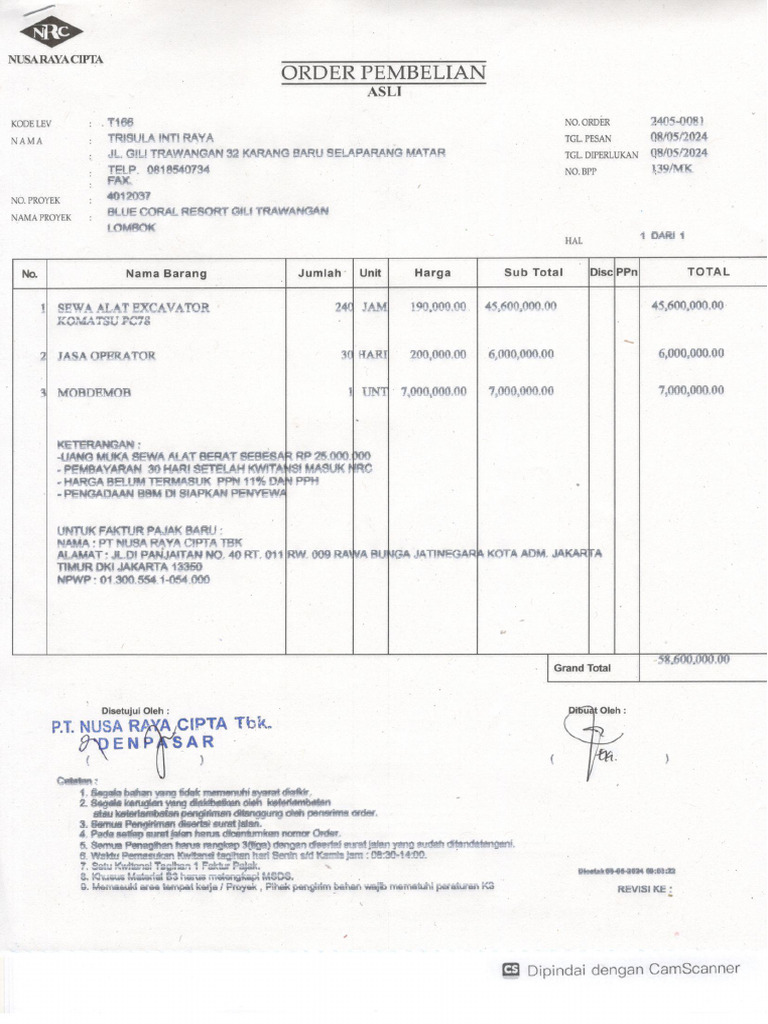 Po BPP No. 139mk Blue Coral Resort | PDF