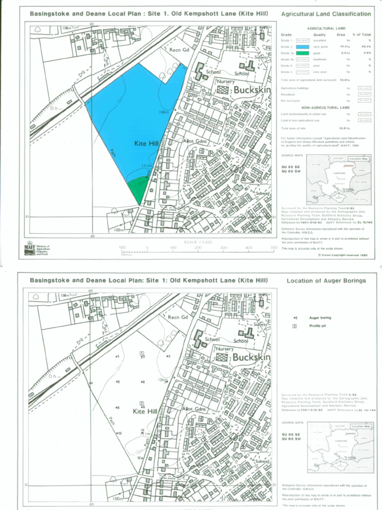 ALC Survey Map ALCR01693 | PDF | Agriculture