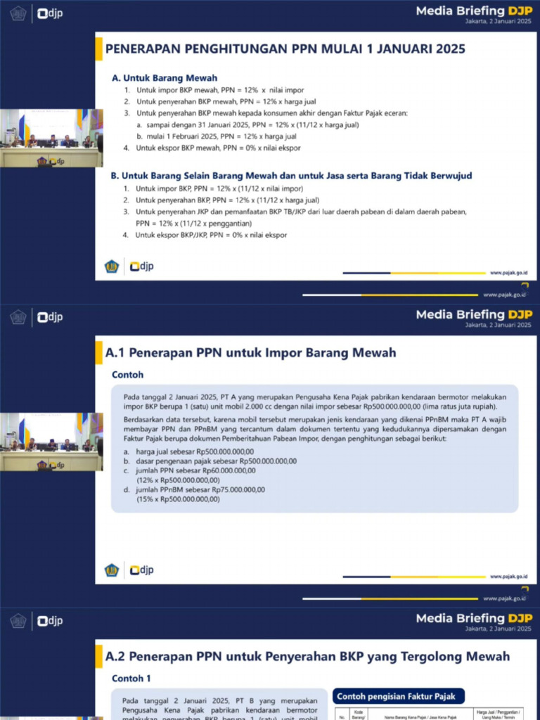 DJP Briefing Media | PDF