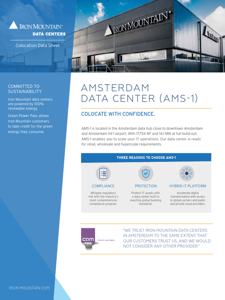 IMDC-AMS-1Slick | PDF | Data Center