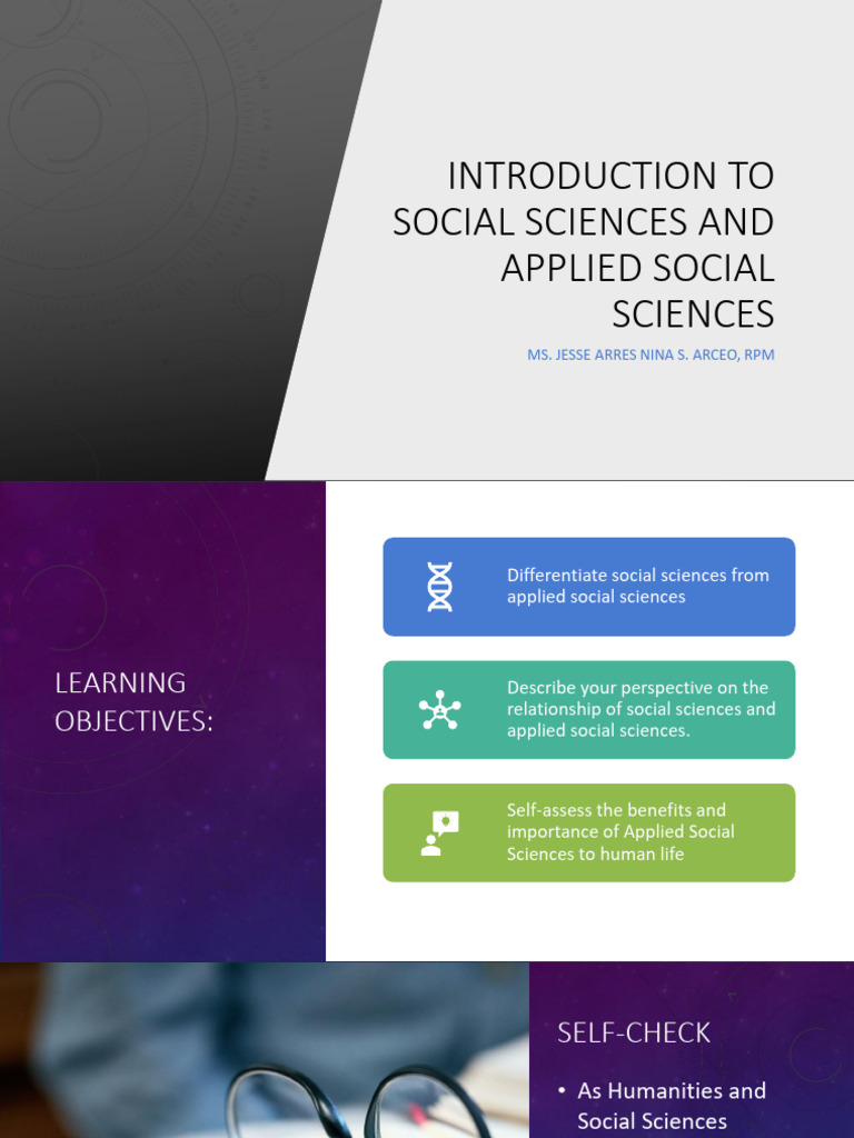 Social Sciences vs. Applied Social Sciences | PDF | Social Sciences ...