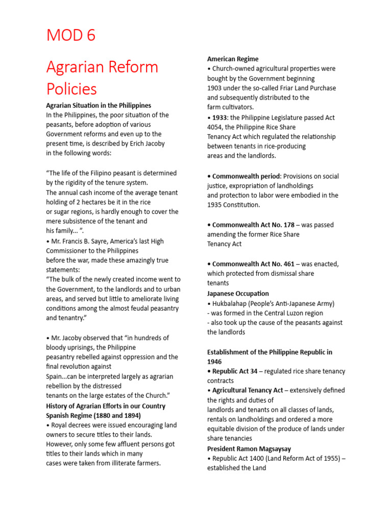 MOD-6 (1) | PDF | Leasehold Estate | Government