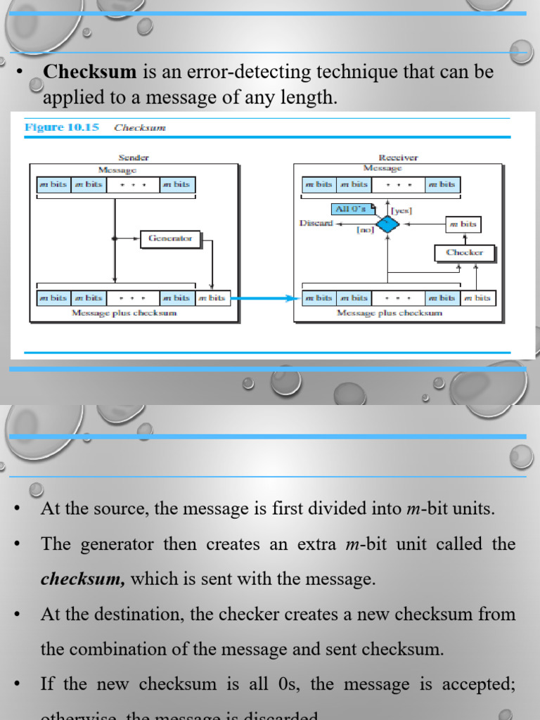 Understanding Checksum Techniques | PDF