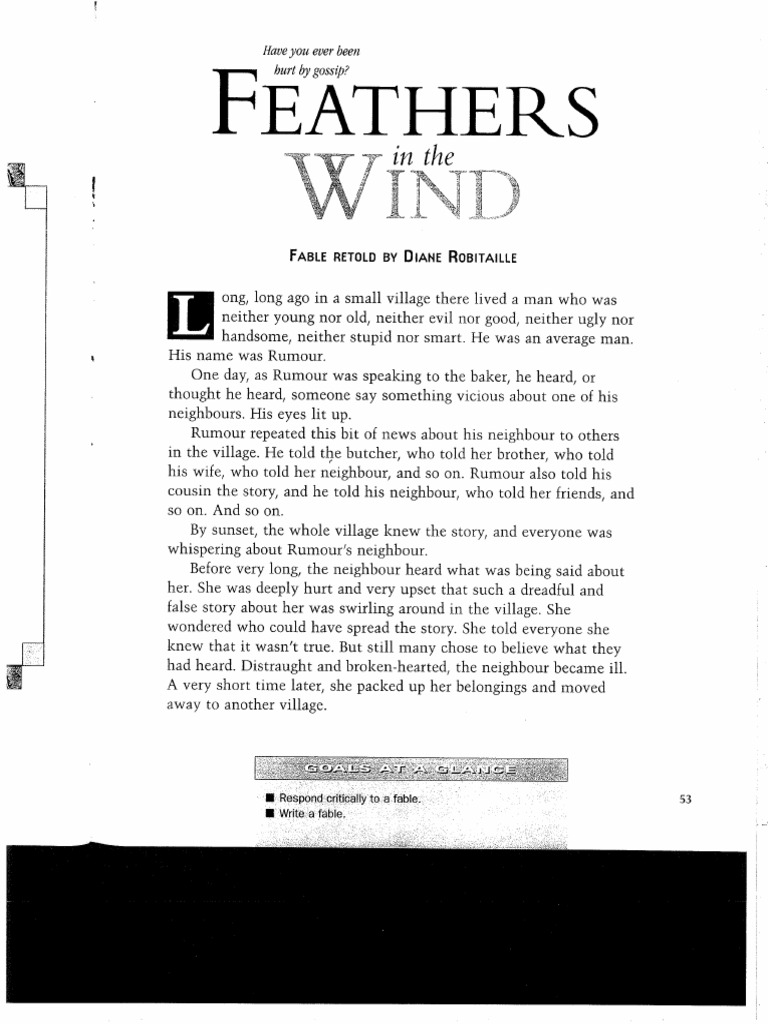 Feathers in The Wind 001 | PDF