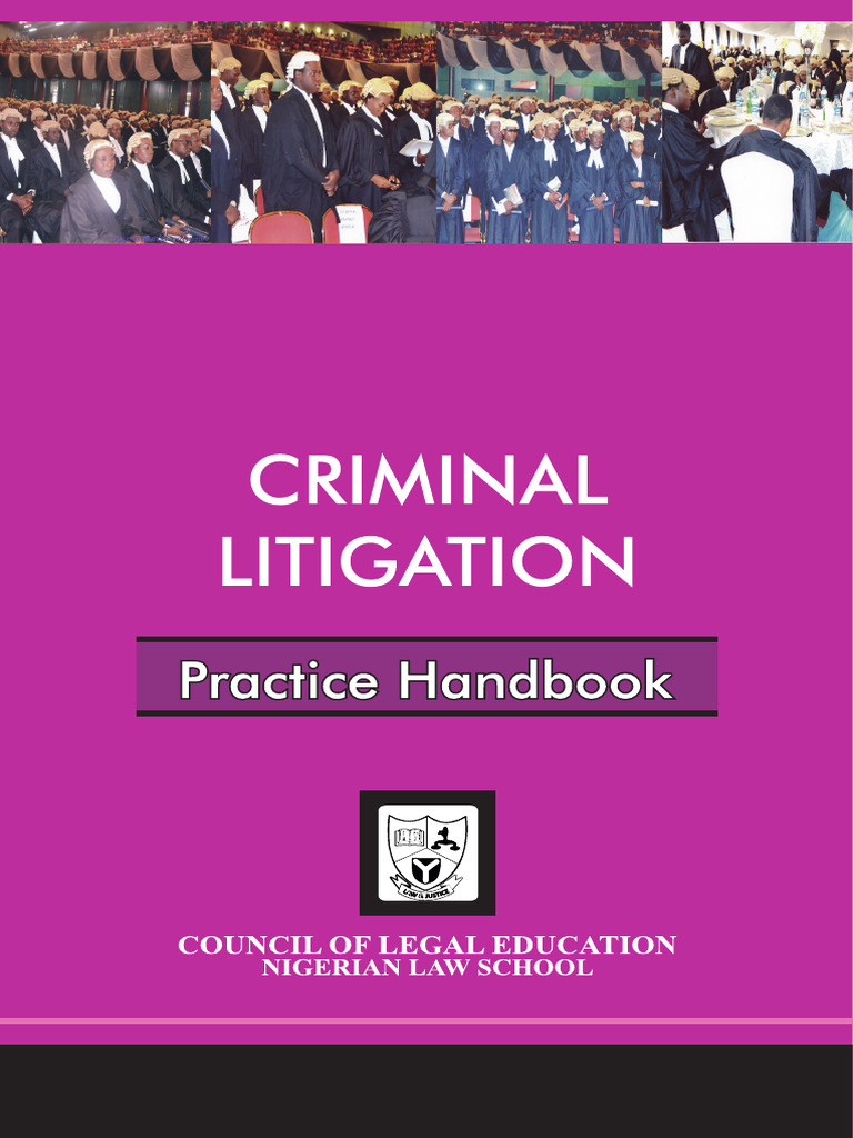 Criminal Litigation Handbook 2022 | PDF | Bail | Evidence (Law)