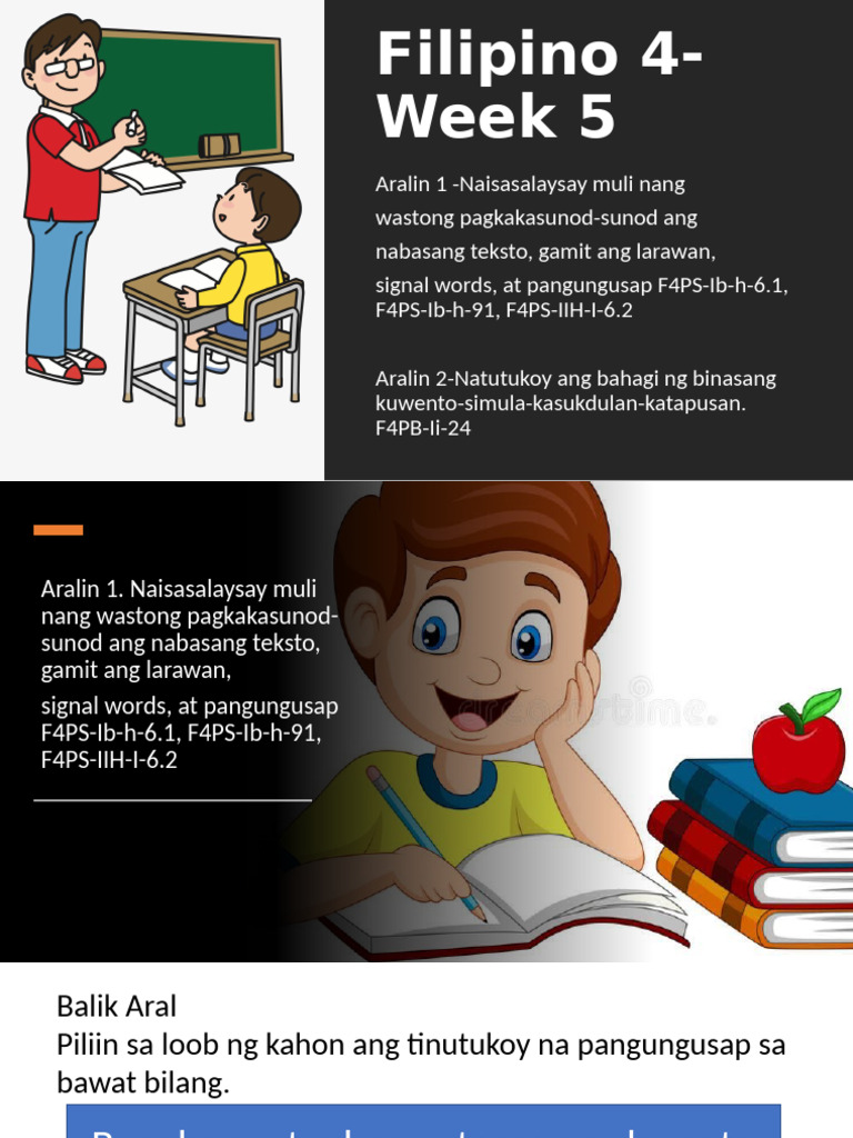 Filipino 4-Week 5 | PDF