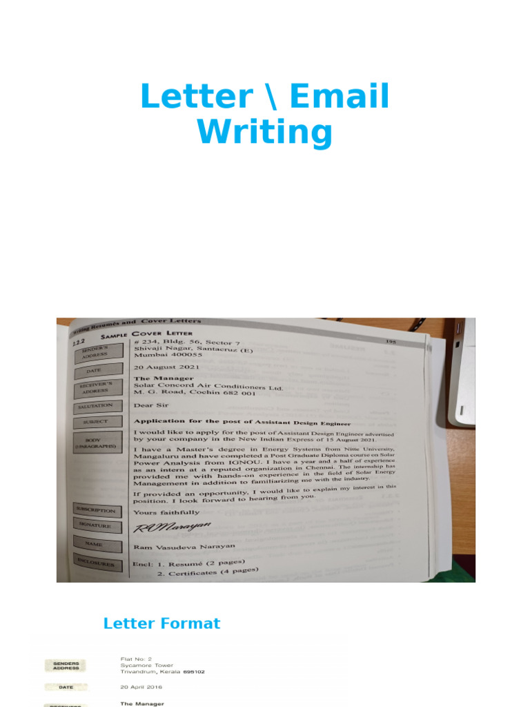 Email Writing(Samples) | PDF