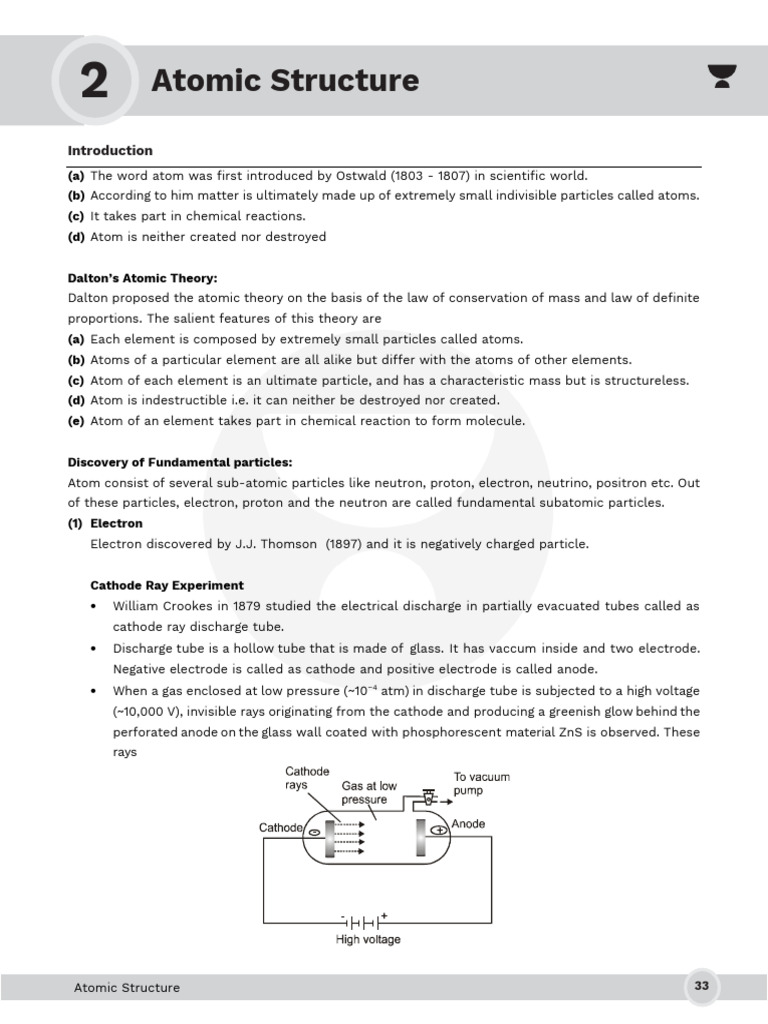 Atomic Structure 3.0 | PDF | Electromagnetic Radiation | Atomic Nucleus