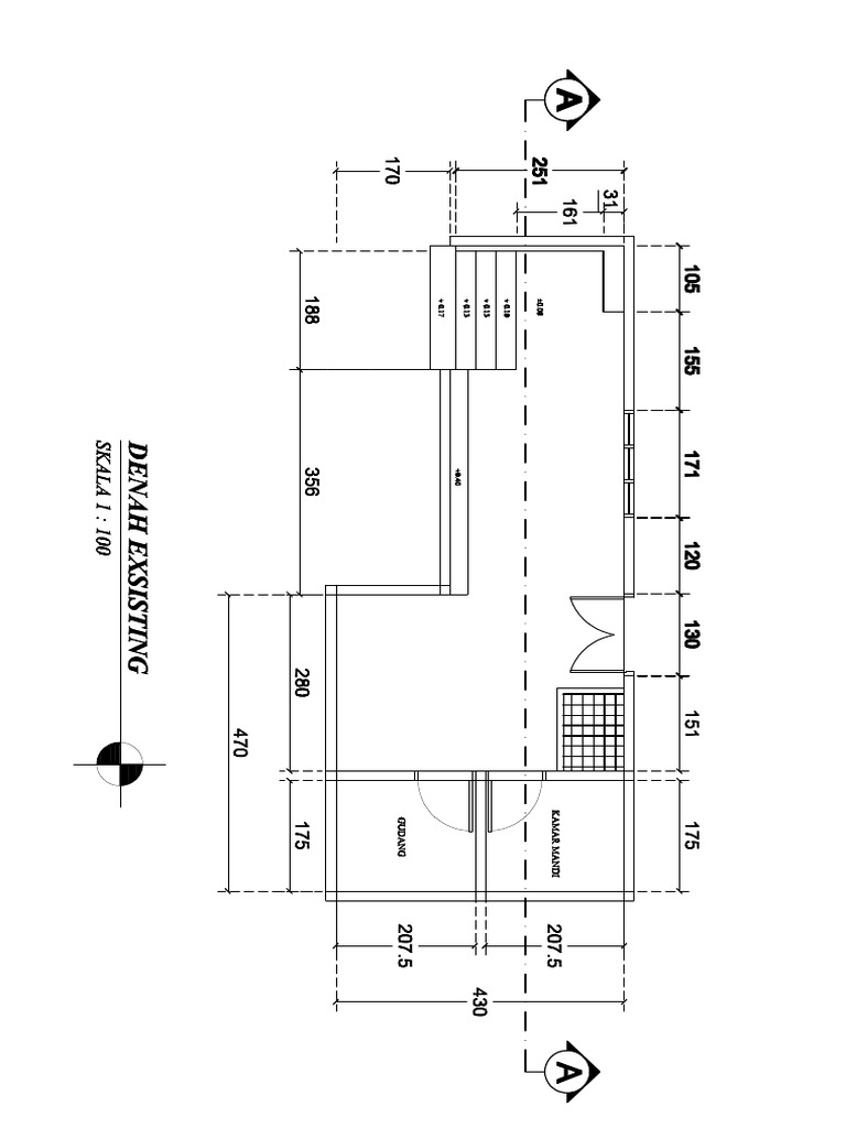 Denah Eksisting | PDF