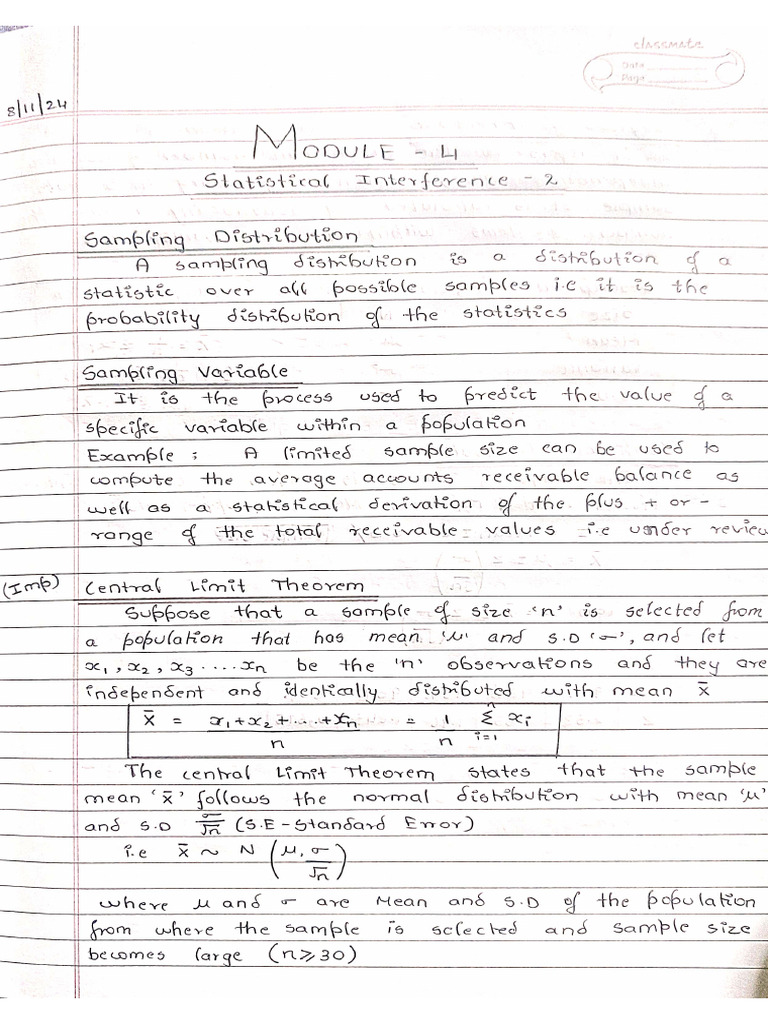 Maths Module 4 Sem 3 | PDF