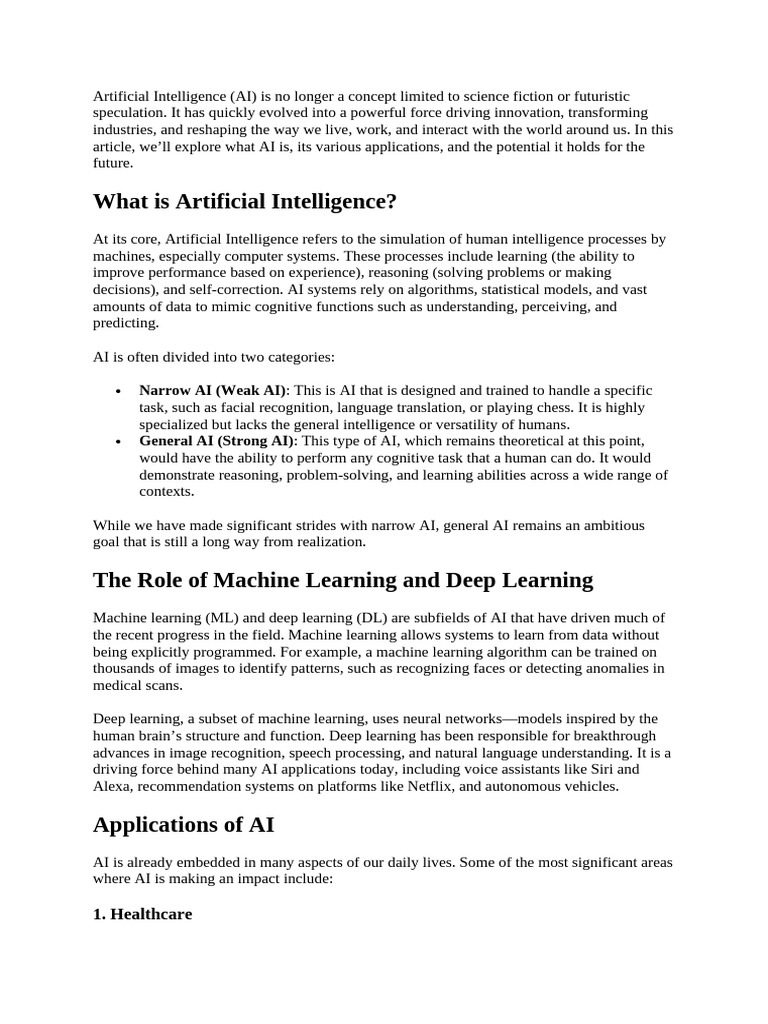 blank doc | PDF | Artificial Intelligence | Intelligence (AI) & Semantics
