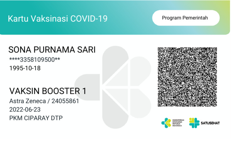 Vaccine-Certificate-Dose 3-Sona-628 | PDF