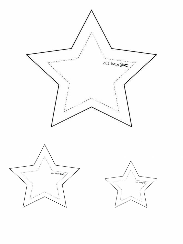 Estrellas Moldes | PDF