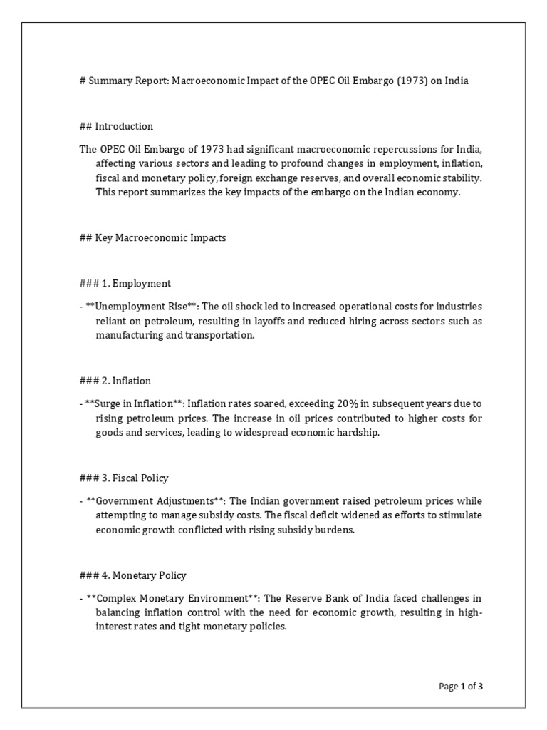 Macroeconomics Term2 Summary Report | PDF | Inflation | Macroeconomics