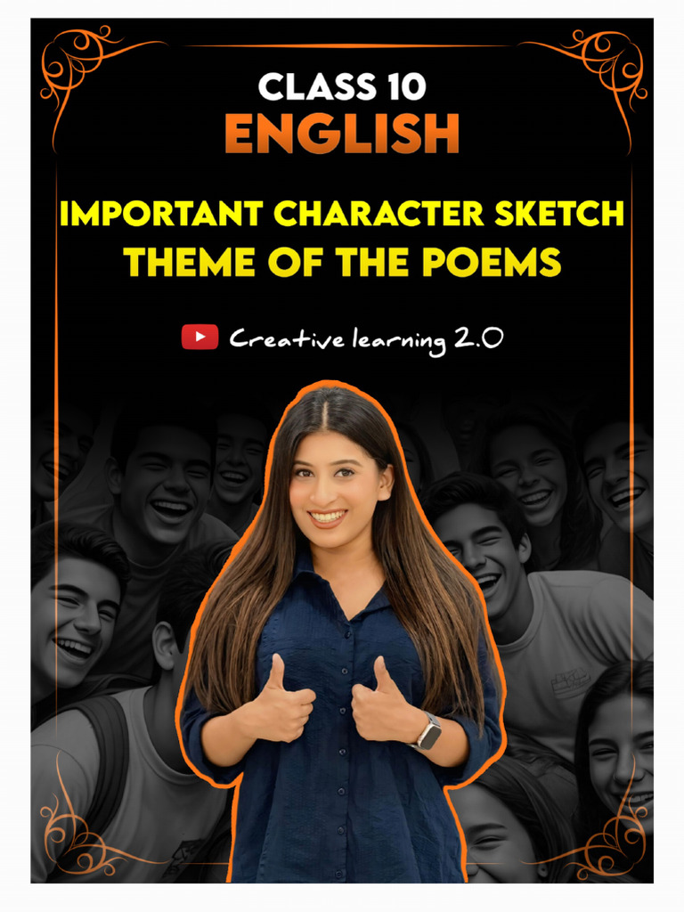 Important Character Sketch and Theme by Kriti Di | PDF