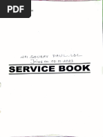 Service Book Guidelines for Officers | PDF | Justice | Crime & Violence