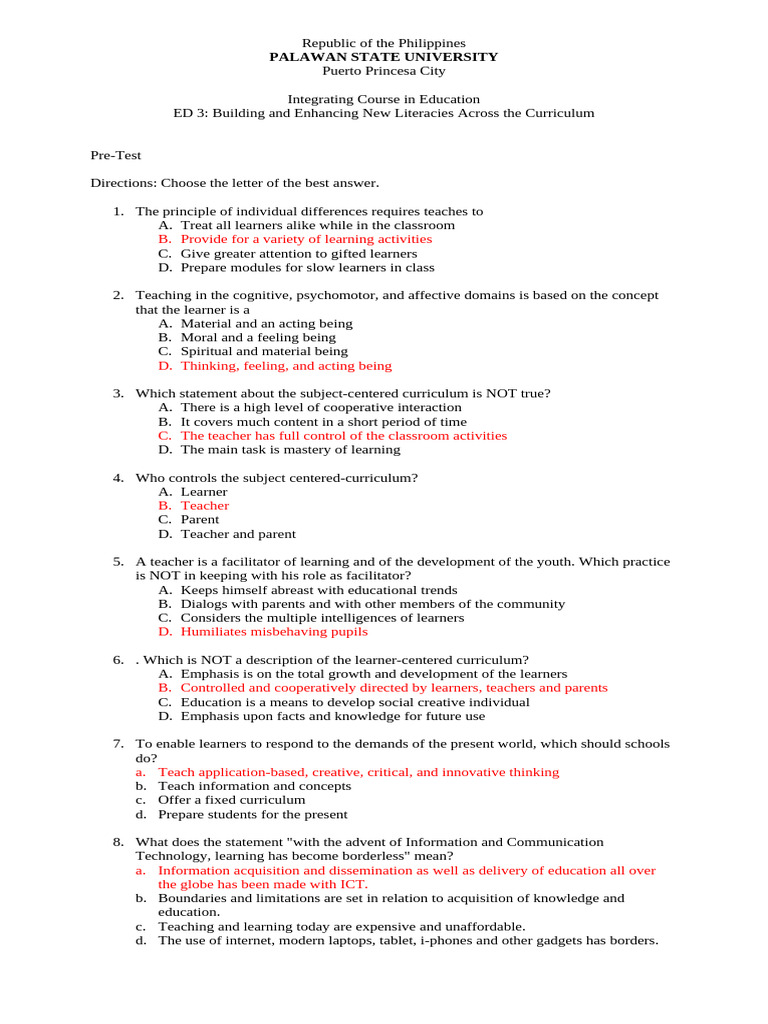 Key Concepts in 21st Century Education | PDF | Literacy | Learning