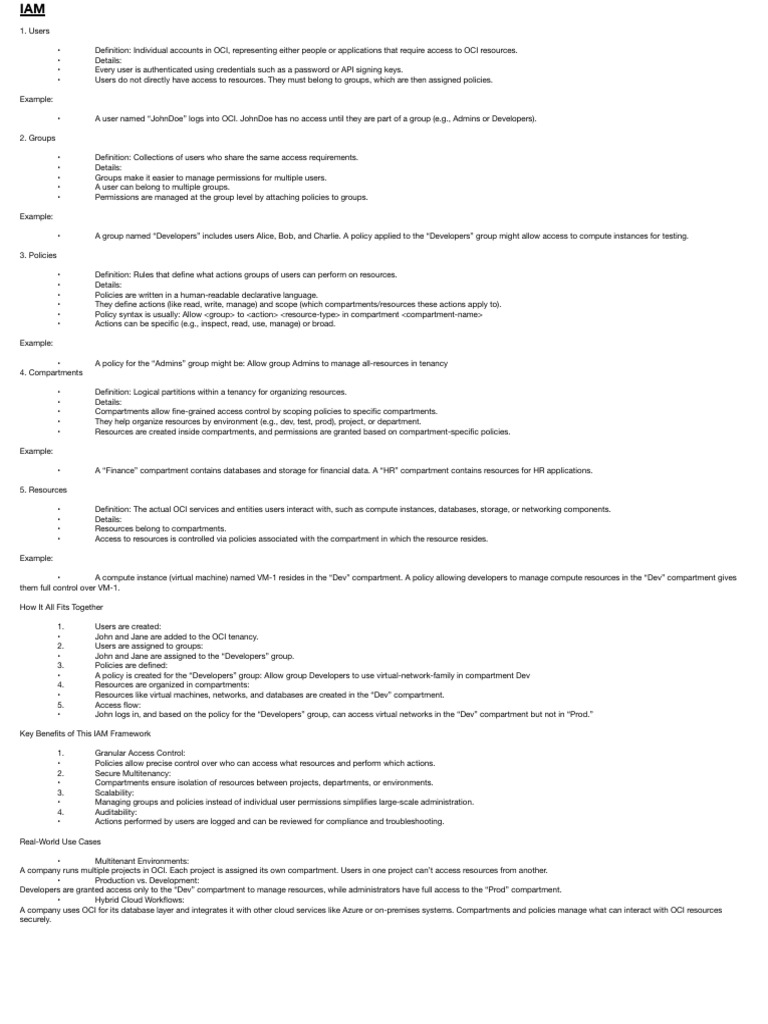 Oci Foundation Pdf Cloud Computing User Computing