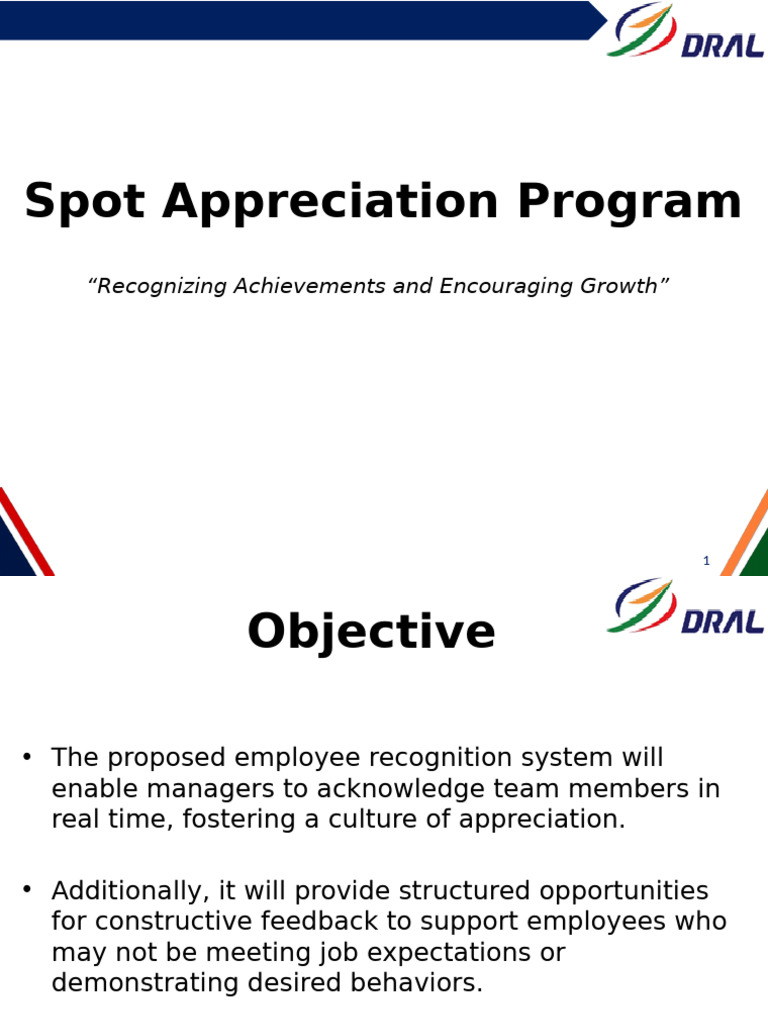SPOT Appreciation | PDF