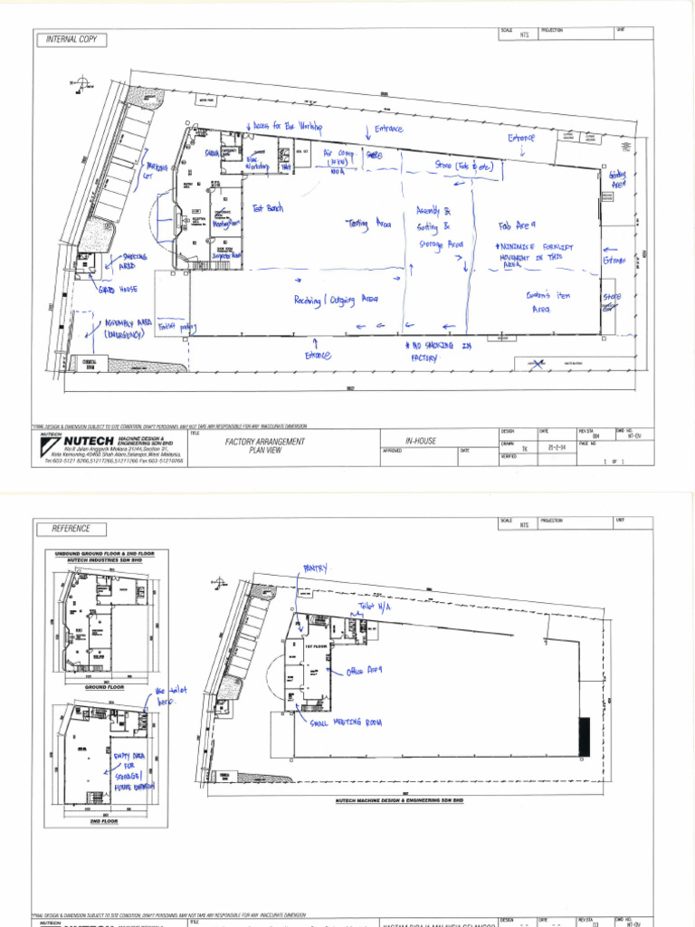 Factory Layout (Dummy) | PDF