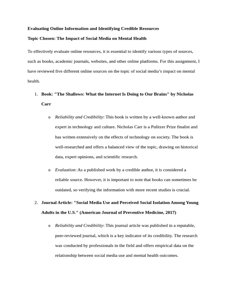 Assignment Activity Unit 1 ENGL 1102-01 - AY2025-T2 | PDF | Credibility | Psychology