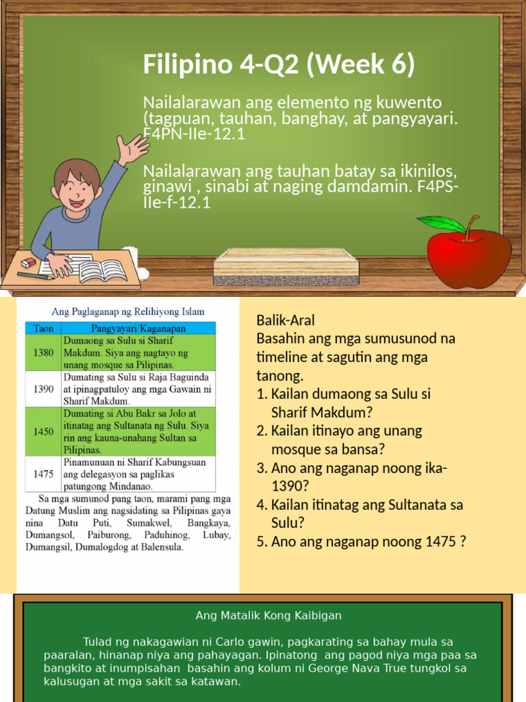 Filipino 4-Q2 (Week 6) | PDF