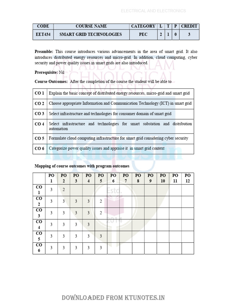Smart Grid Technologies Pdf Smart Grid Electrical Grid