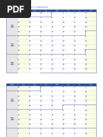 WHO Epidemiological Weeks 2025 Schedule | PDF