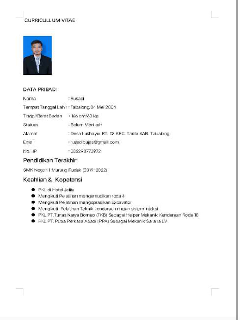 Berkas Lamaran PPA - Compressed | PDF