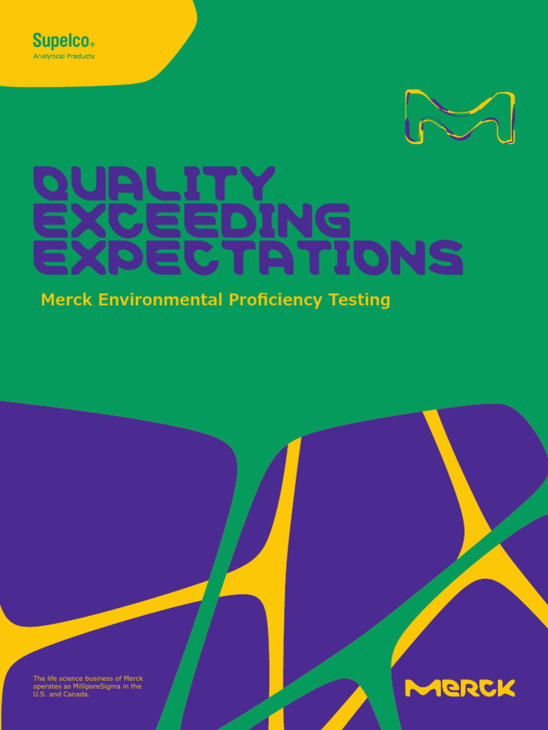 Merck Environmental Proficiency Testing | PDF | Water | Polychlorinated ...
