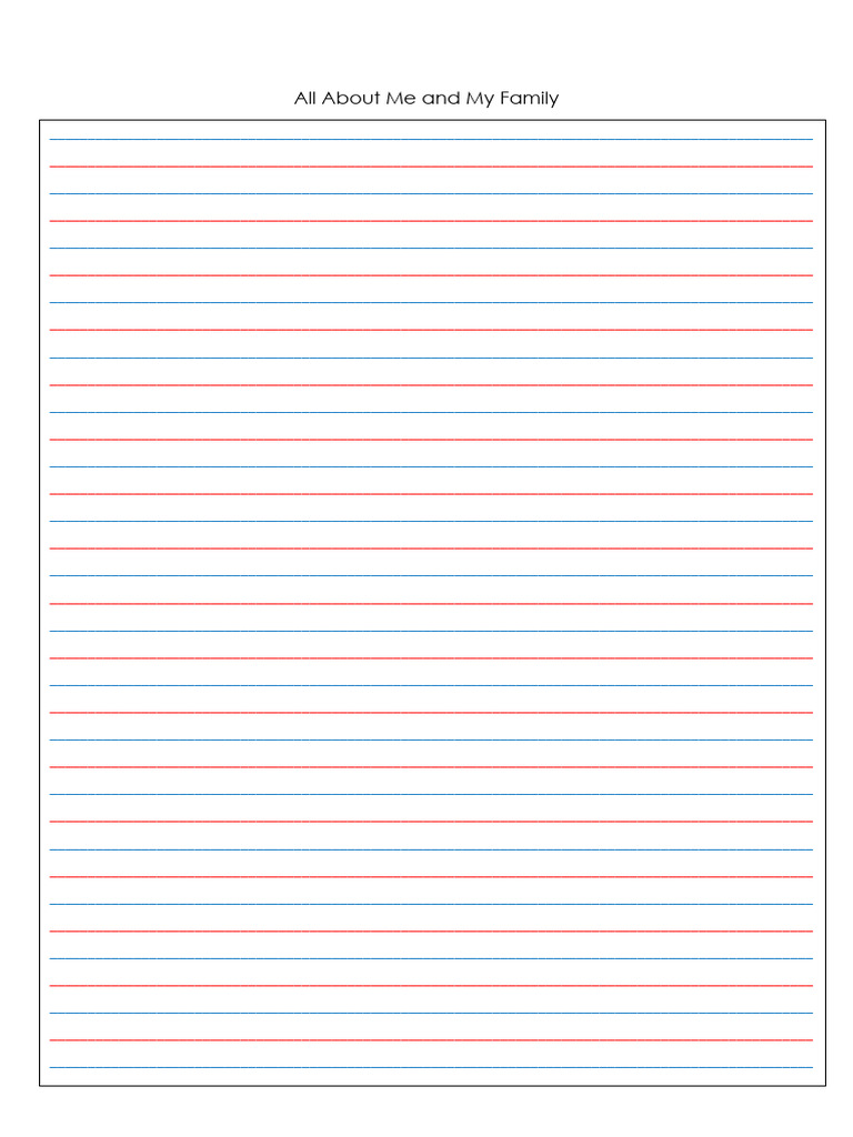 Blue-Red-Blue-Lines-Format | PDF