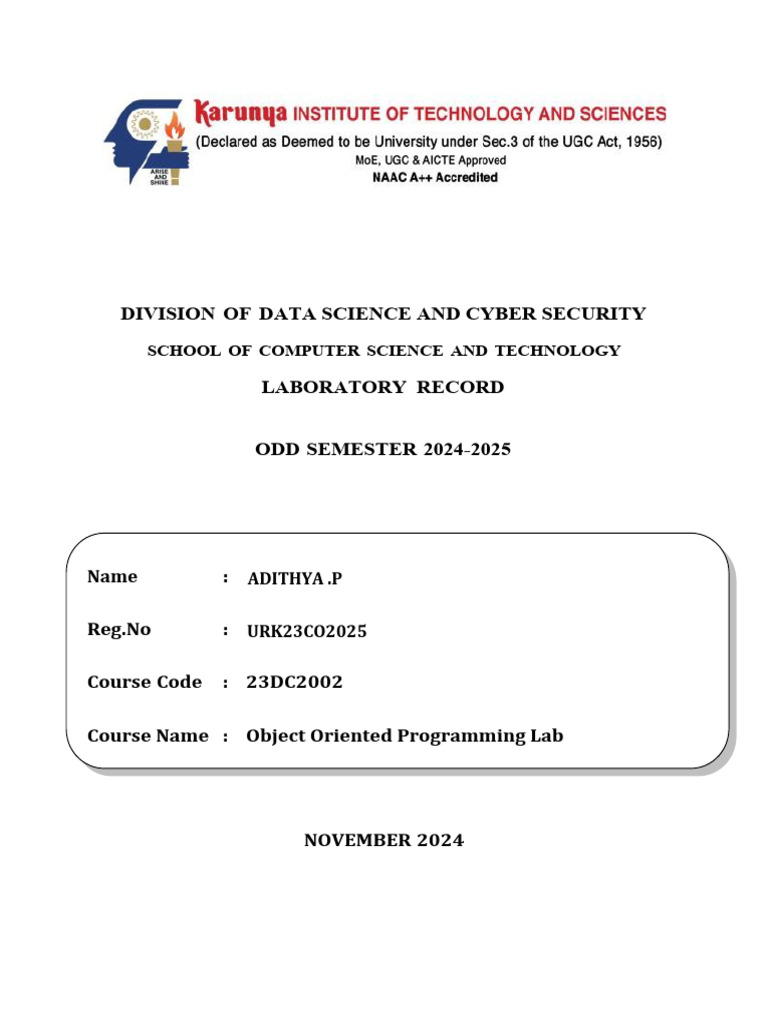 JAVA Frontpage (ADI) | PDF
