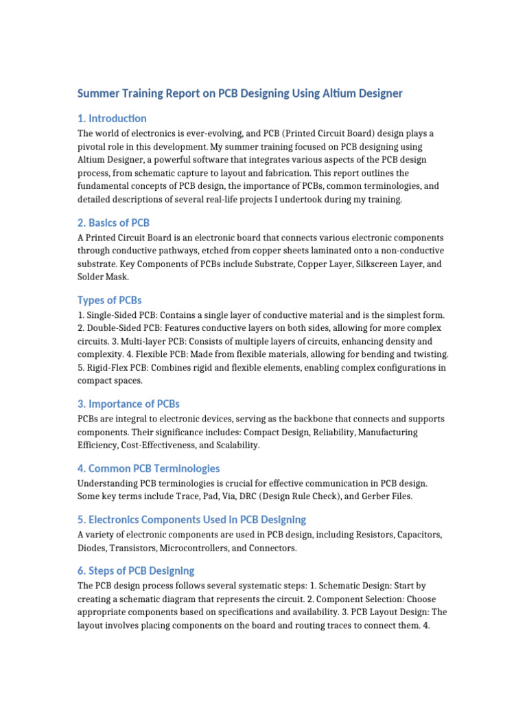PCB Design Training Insights | PDF | Printed Circuit Board ...