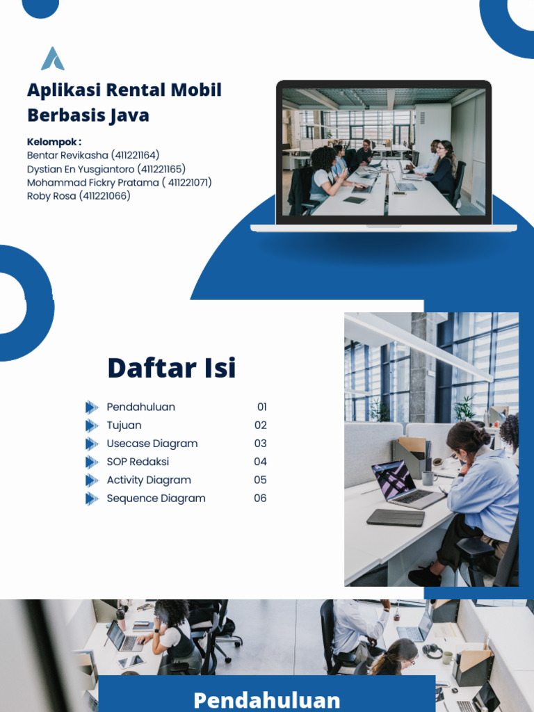 Aplikasi Rental Mobil Berbasis Java | PDF