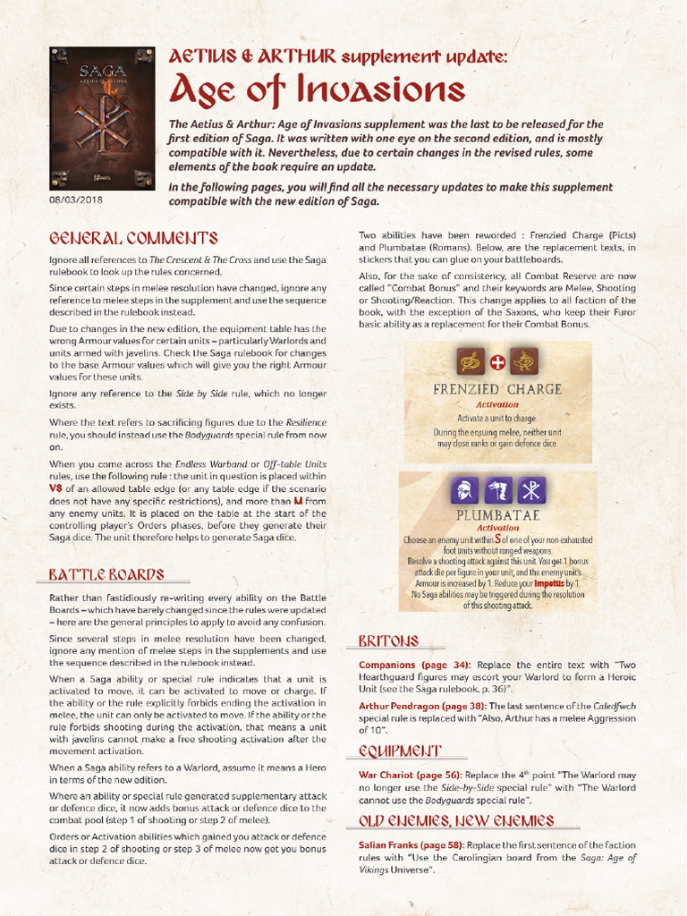 saga2_aa_update_en | PDF | Military
