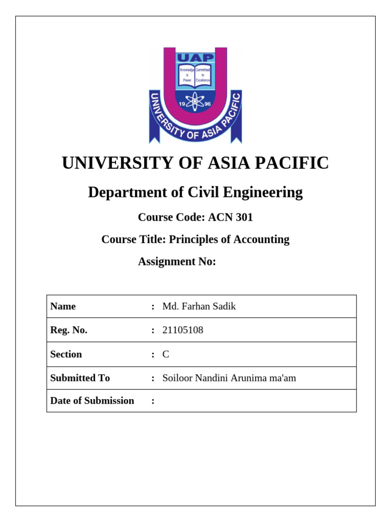 ACN 301 Cover Page | PDF