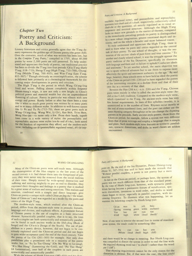 Lee Joseph - Wang Ch'ang Ling | PDF