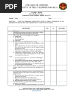 Home Visit Procedure Checklist | PDF