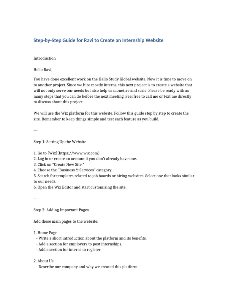 Step-by-Step Guide Ravi | PDF | Computing | Cyberspace