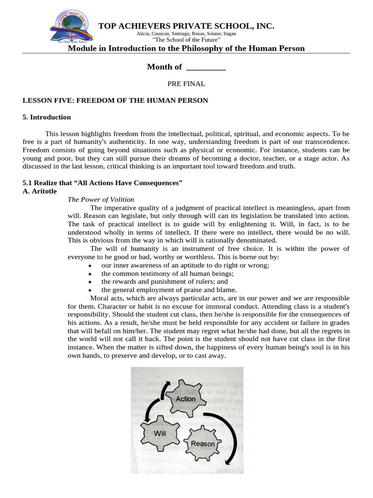 1 Philo Pre Final L5 L6 | PDF | Thomas Aquinas | Natural Law