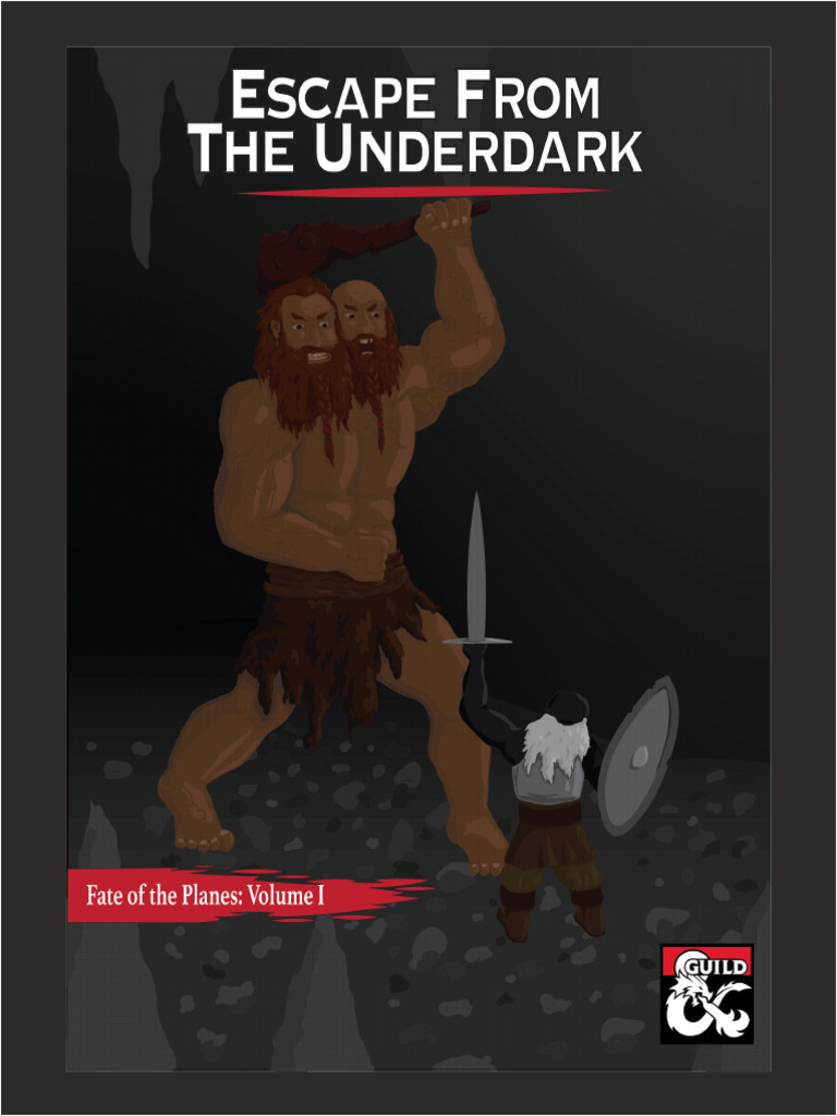 2446633-Escape From The Underdark-Updated | PDF | Dwarf (Dungeons & Dragons)