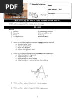 Summative Test - SCIENCE 6 - Q2 | PDF