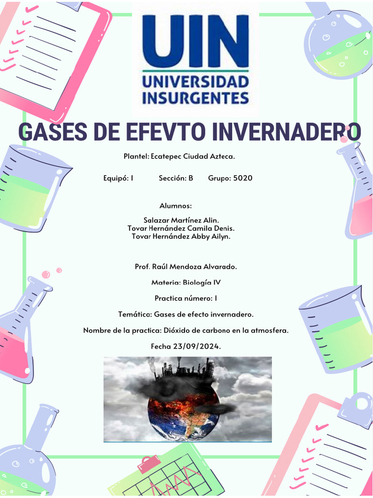 Gases de efecto invernadero | PDF