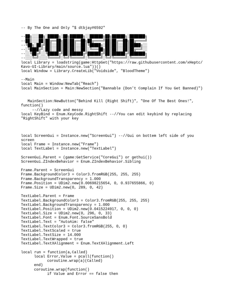 Void Side | PDF | Computer Programming | Computing