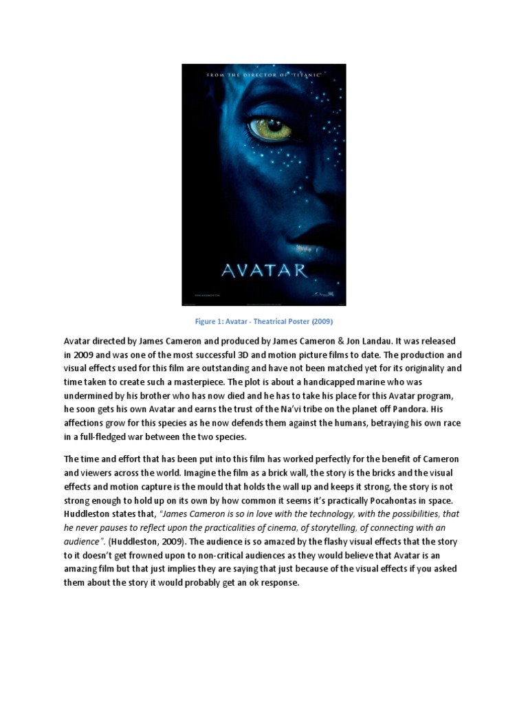 Unit 2 - Avatar - Film Review | PDF | Avatar (2009 Film) | Cinema